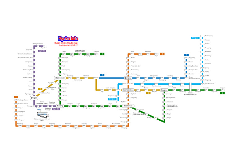 Busan | PDF | Land Transport | Rapid Transit