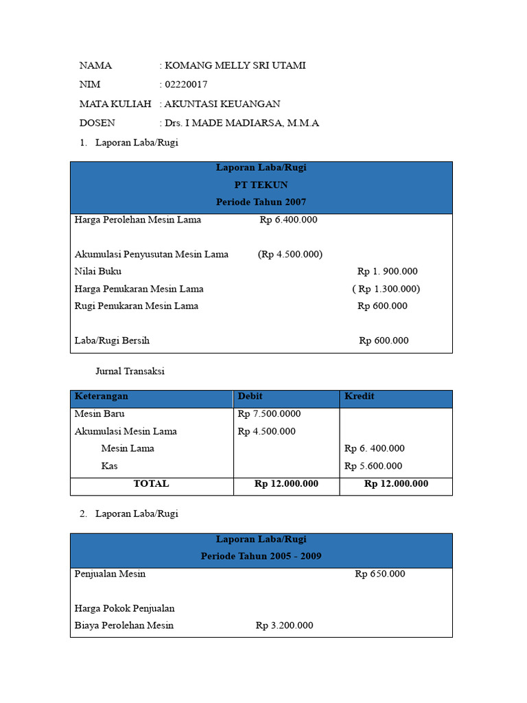 Uas Komang Melly Sri Utami | PDF