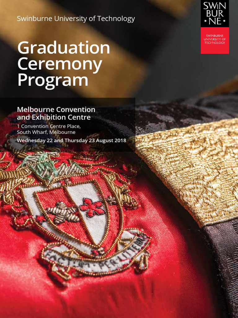swinburne_graduation_august_2018_program | PDF