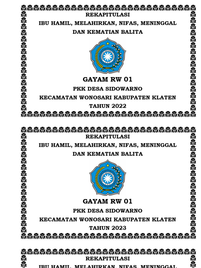 RW - Ibu Hamil Melahirkan | PDF