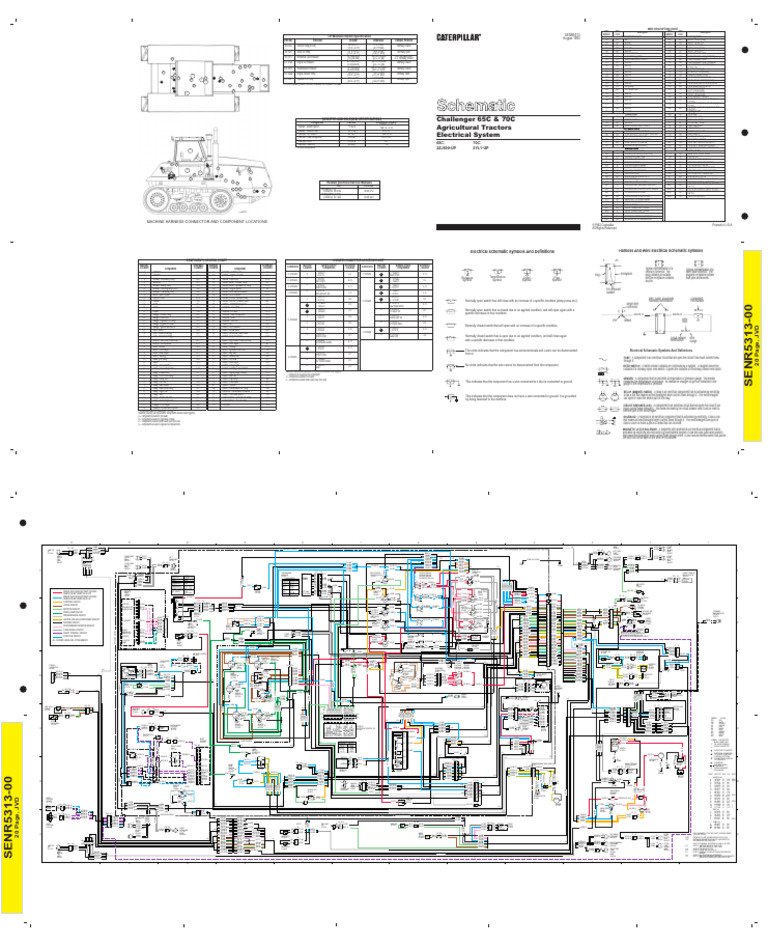 Challenger 65C & 70C Electrical System Agricultural Tractors | PDF