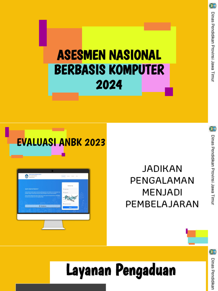 Evaluasi Dan Teknis Pelaksanaan Anbk | PDF