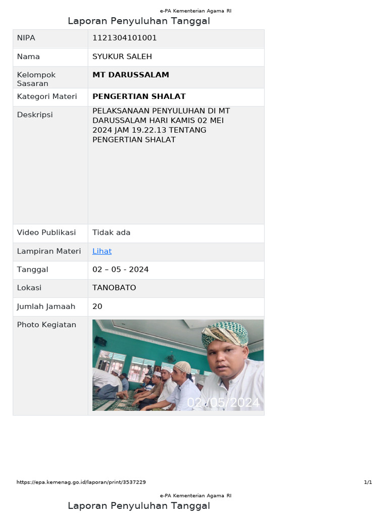 Format Epa Manual | PDF