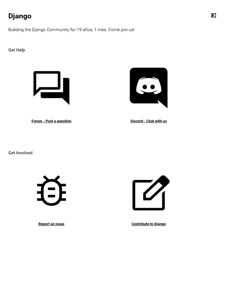Django Community - Django | PDF