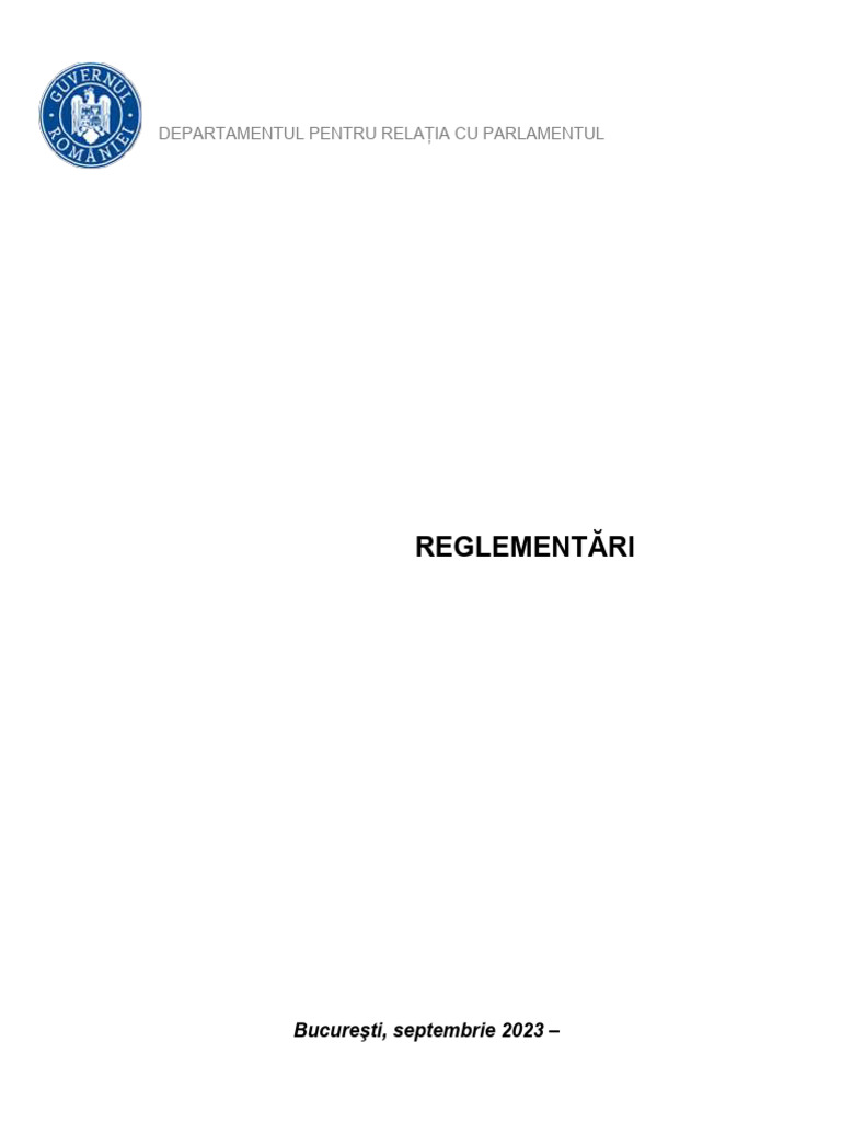 Programul Legislativ | PDF