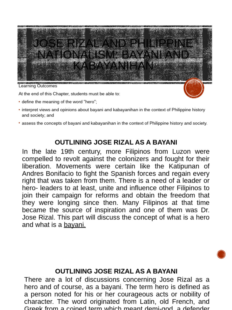 Chapter10 Jose Rizal Philippine Nationalism | PDF