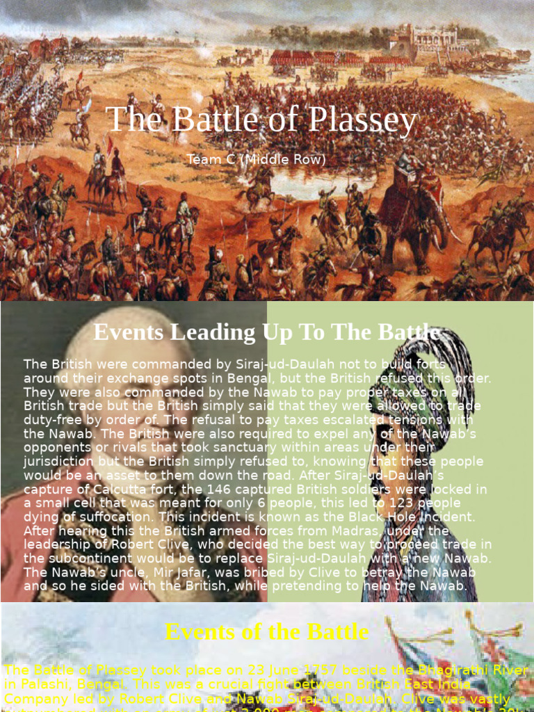 The Battle of Plassey | PDF