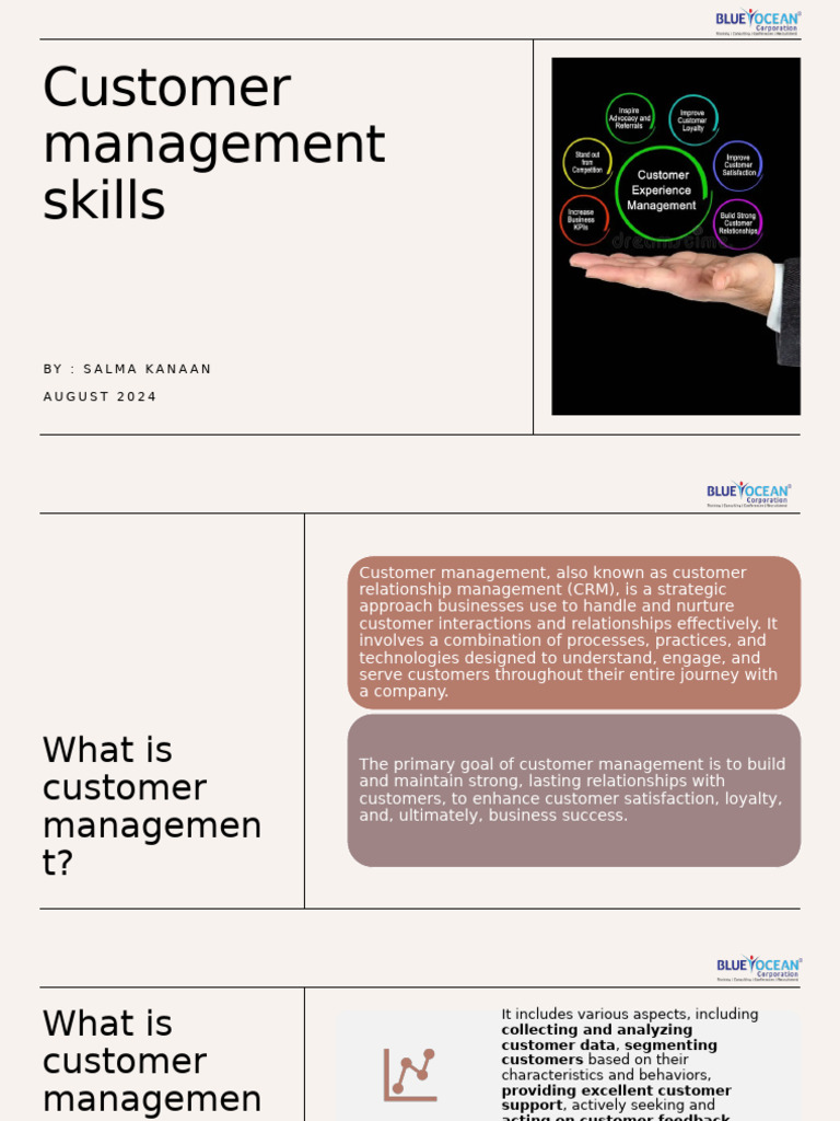 Customer Management Skills | PDF
