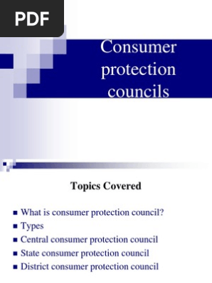 Consumer Protection Council