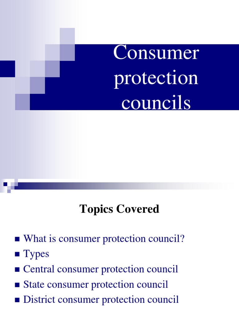 Consumer Protection Councils | PDF | Consumer Protection | Virtue