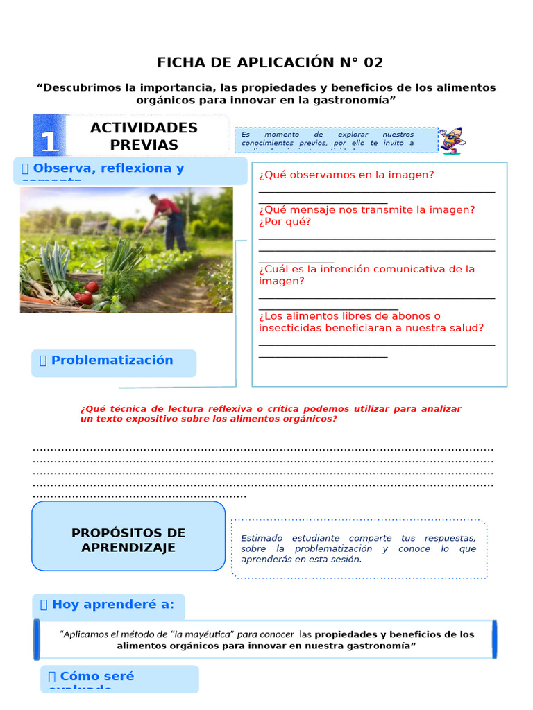 FICHA 2 - UNIDAD 4 | PDF