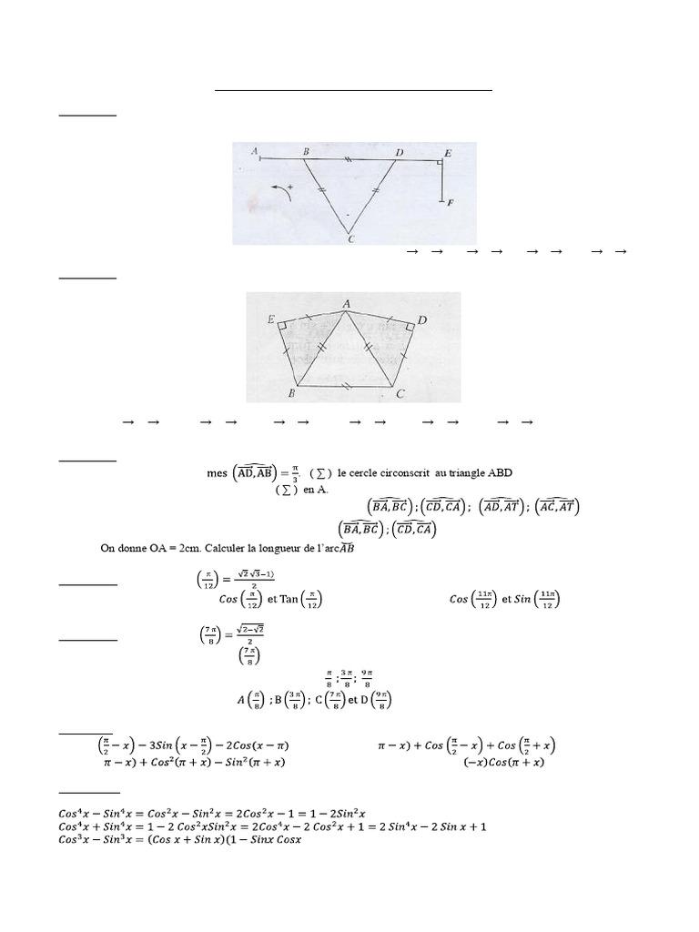Idi Angle Et Trigo | PDF