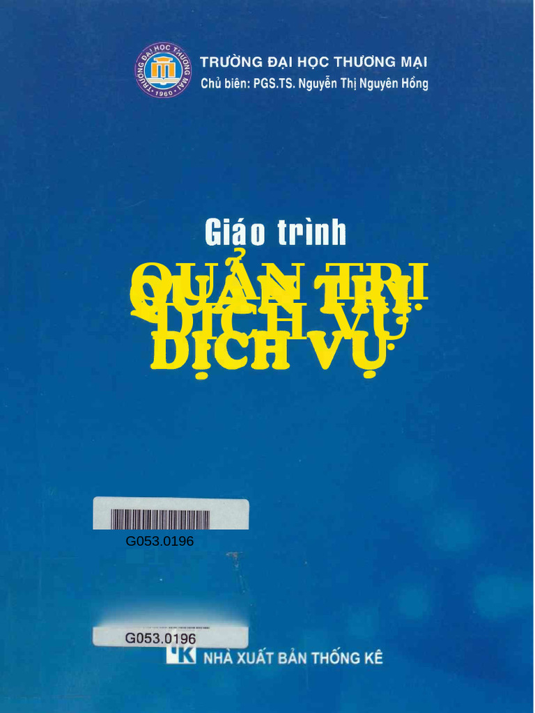 Giao Trinh QTDV - Phan 1 | PDF