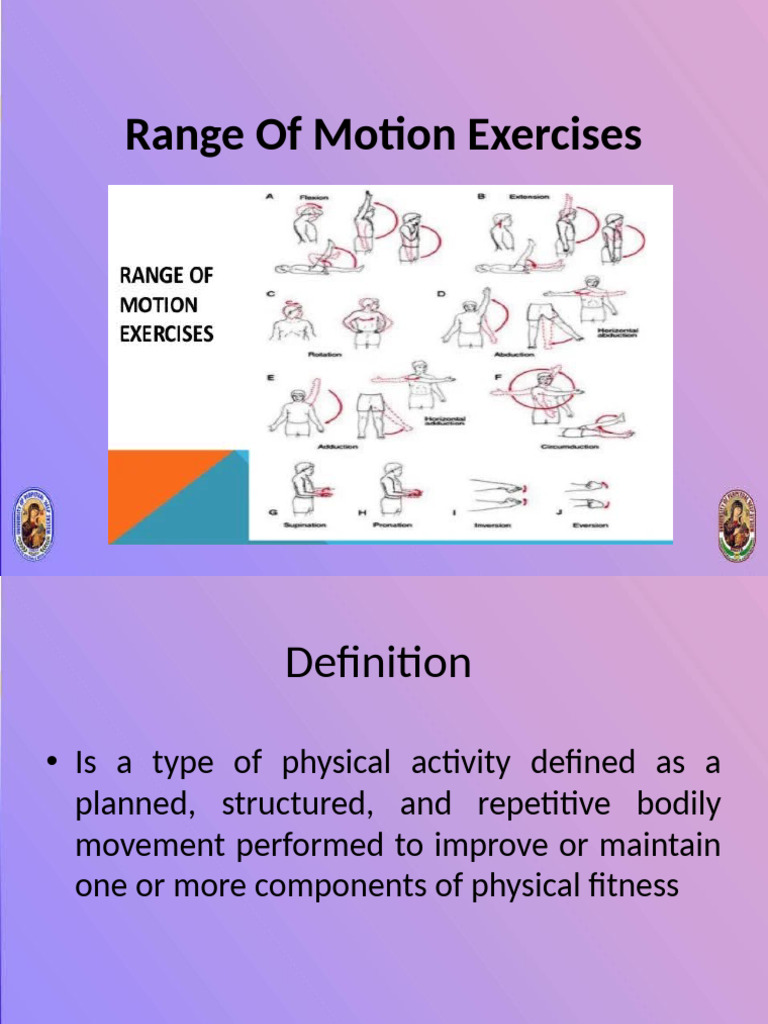 Range of Motion Exercises (1) | PDF
