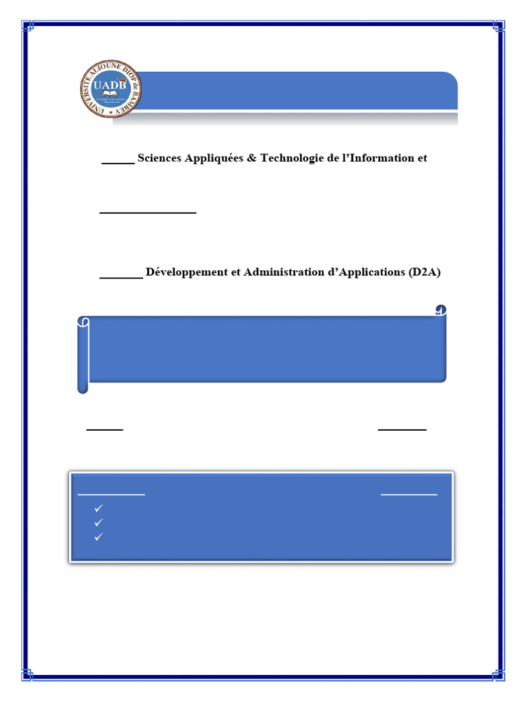 Rapport Administration Windows Server G30 | PDF