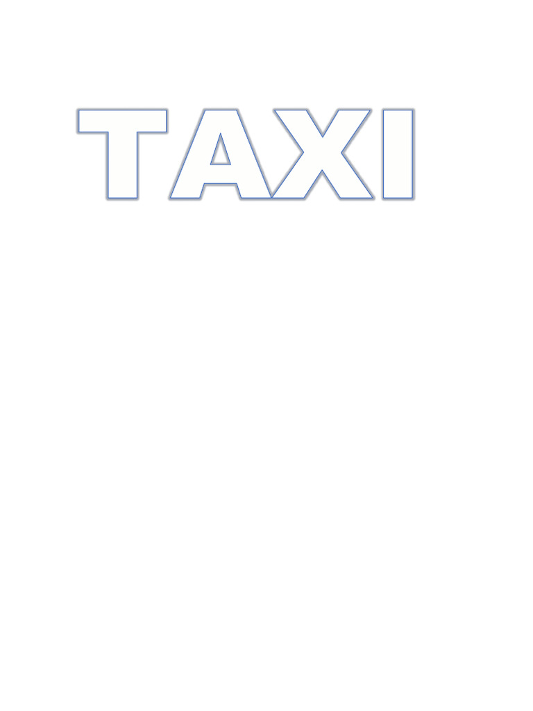 TAXI | PDF