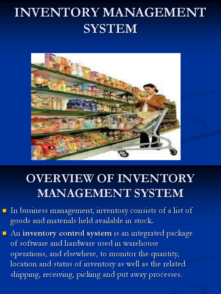 Inventory Management System | PDF