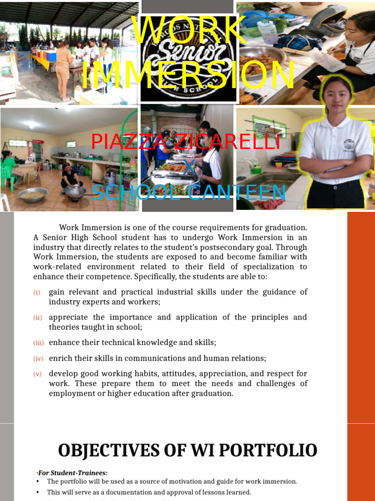Work Immersion | PDF