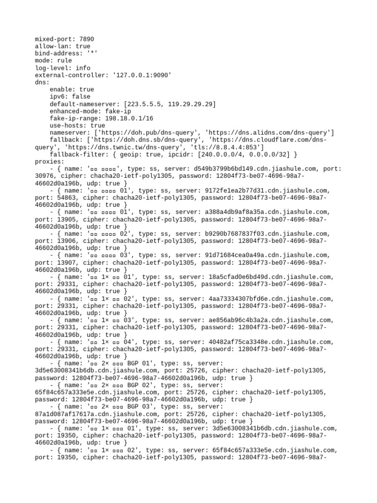 配置文件 yaml | PDF
