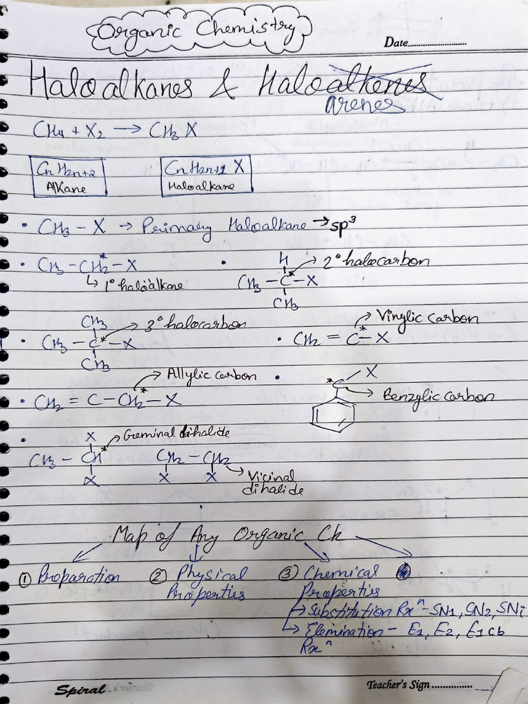Haloalkanes and Haloarenes | PDF