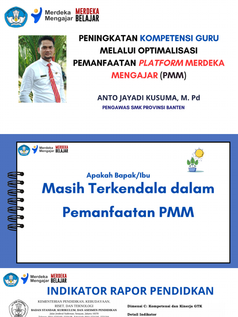 Peningkatan Kompetensi Guru Melalui Optimalisasi Pemanfaatan PMM | PDF