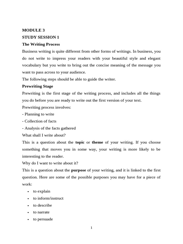 Buad 817 Module 3 | PDF