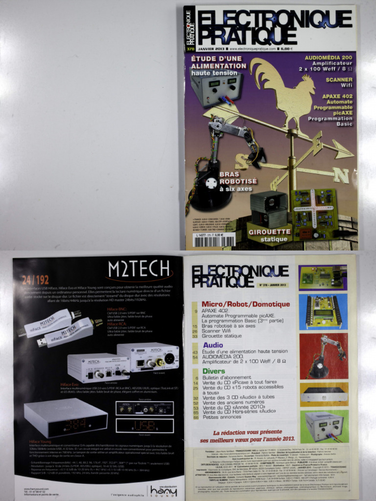 Electronique Pratique N°378 | PDF