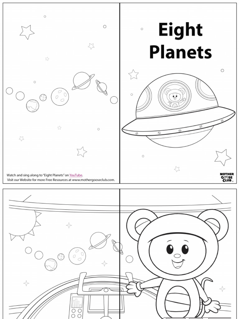 Eight Planets Mini Book | PDF