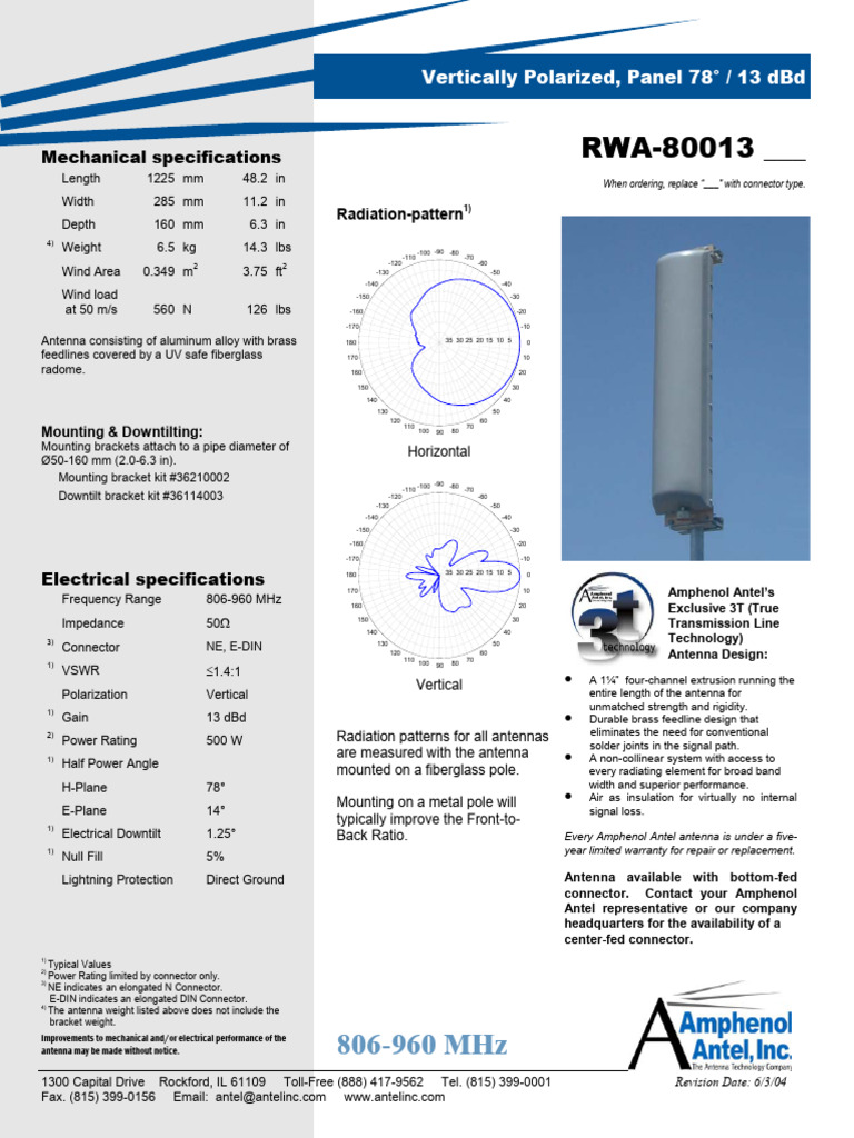 Rwa-80013 | PDF