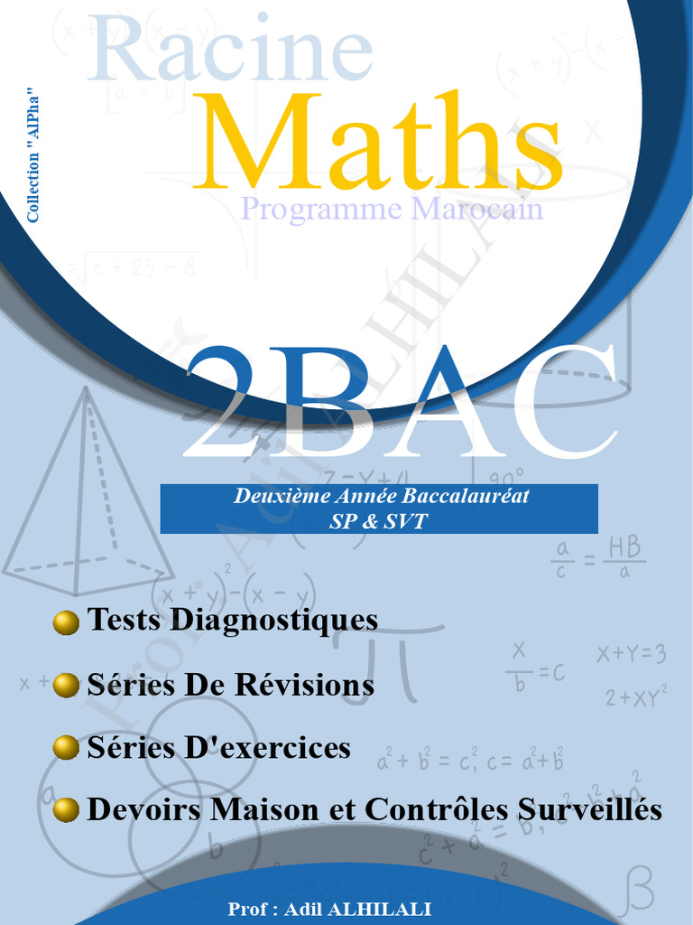 Prof Adil 2bac Math | PDF