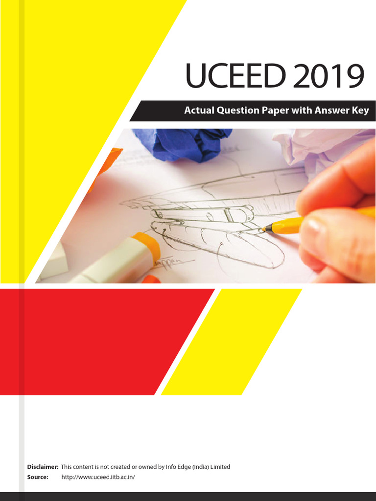 Uceed 2019 Question Paper | PDF