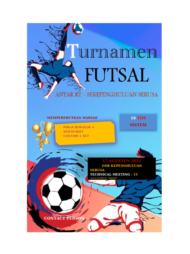 Brosur Futsal | PDF