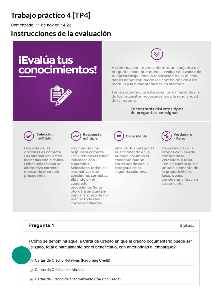 TP4 InComEx 100% | PDF