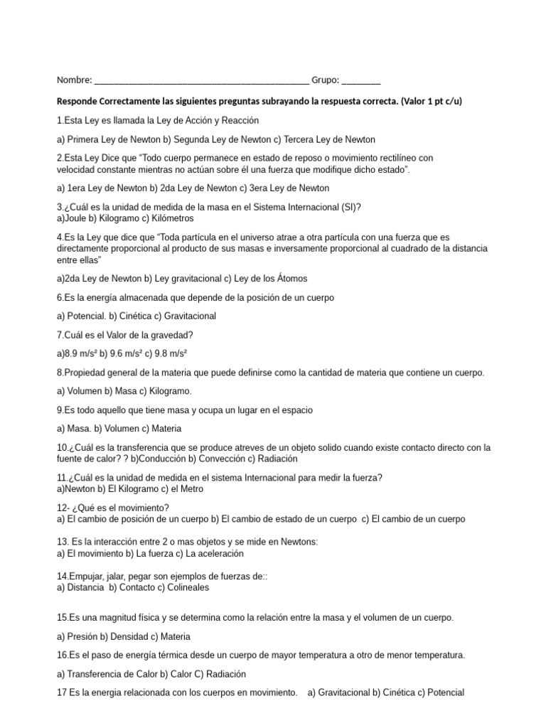 Examen Final Fisica 2023 | PDF