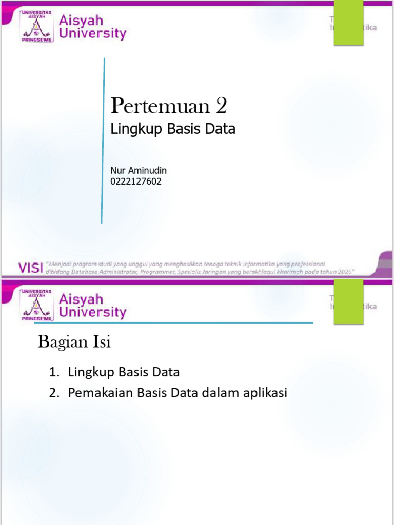 Basis Data 2 | PDF