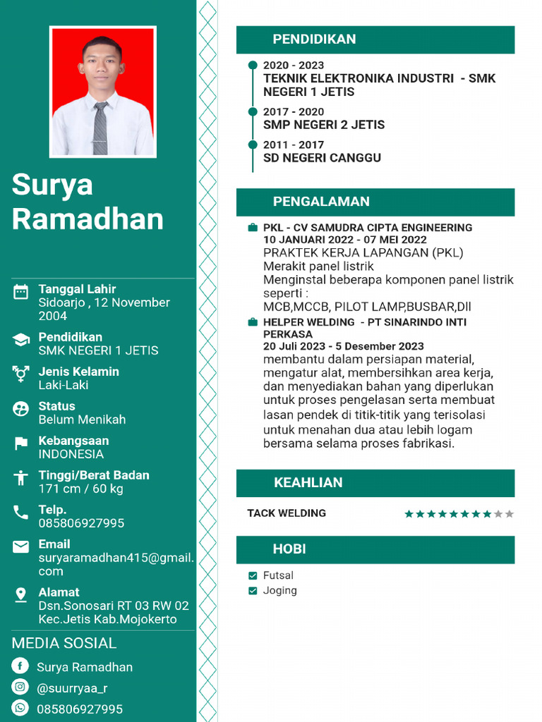 Surya CV | PDF