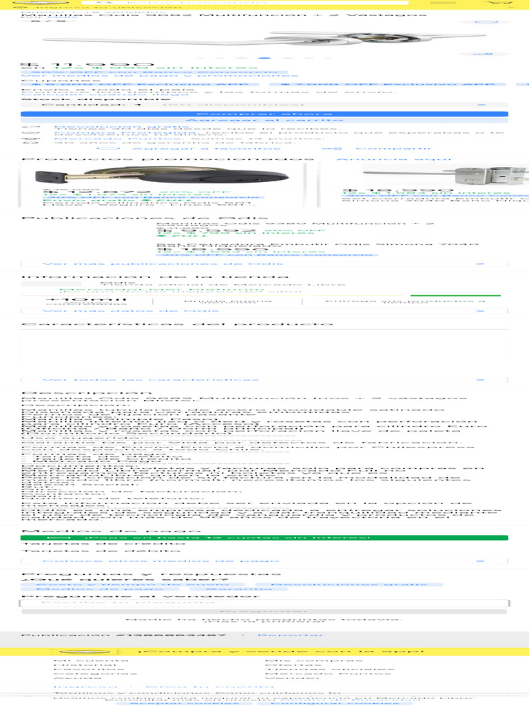 Manillas Odis 9682 Multifunción + 2 Vástagos Cuotas Sin Interés | PDF