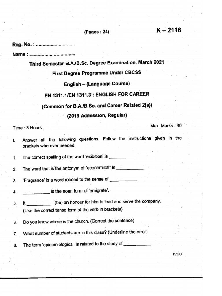 English For Career en 1311.1 K-2116 | PDF