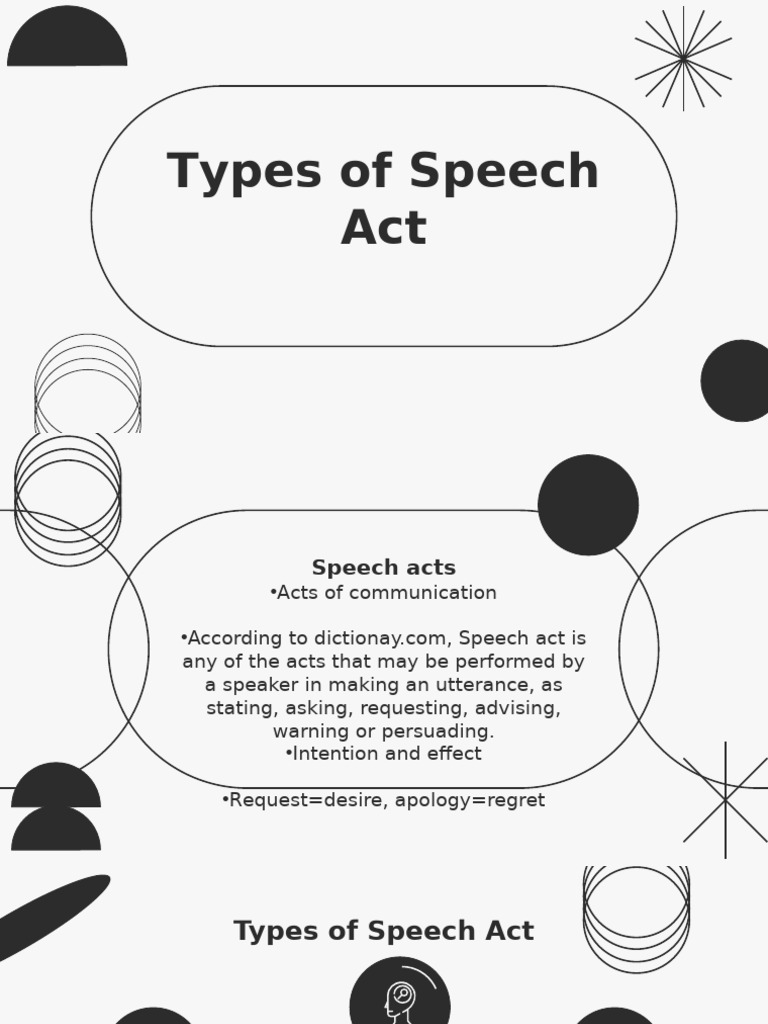 Lesson 8 - Speech Acts and Types of Communication Strategies | PDF