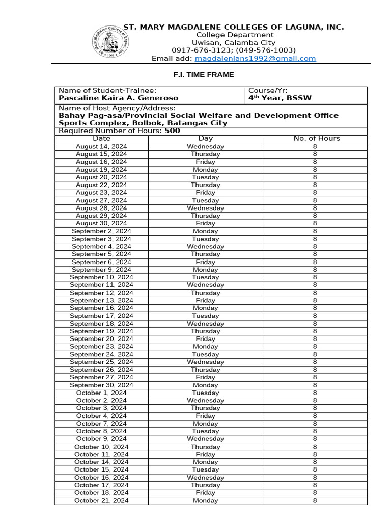 PK Timeframe | PDF PK Timeframe | PDF