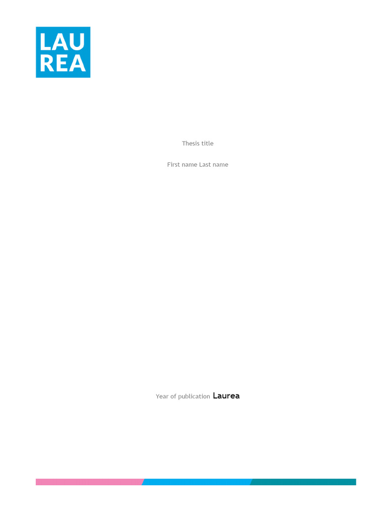 Thesis Title | PDF