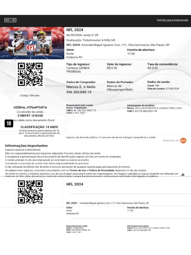 Ticketmaster XSW | PDF