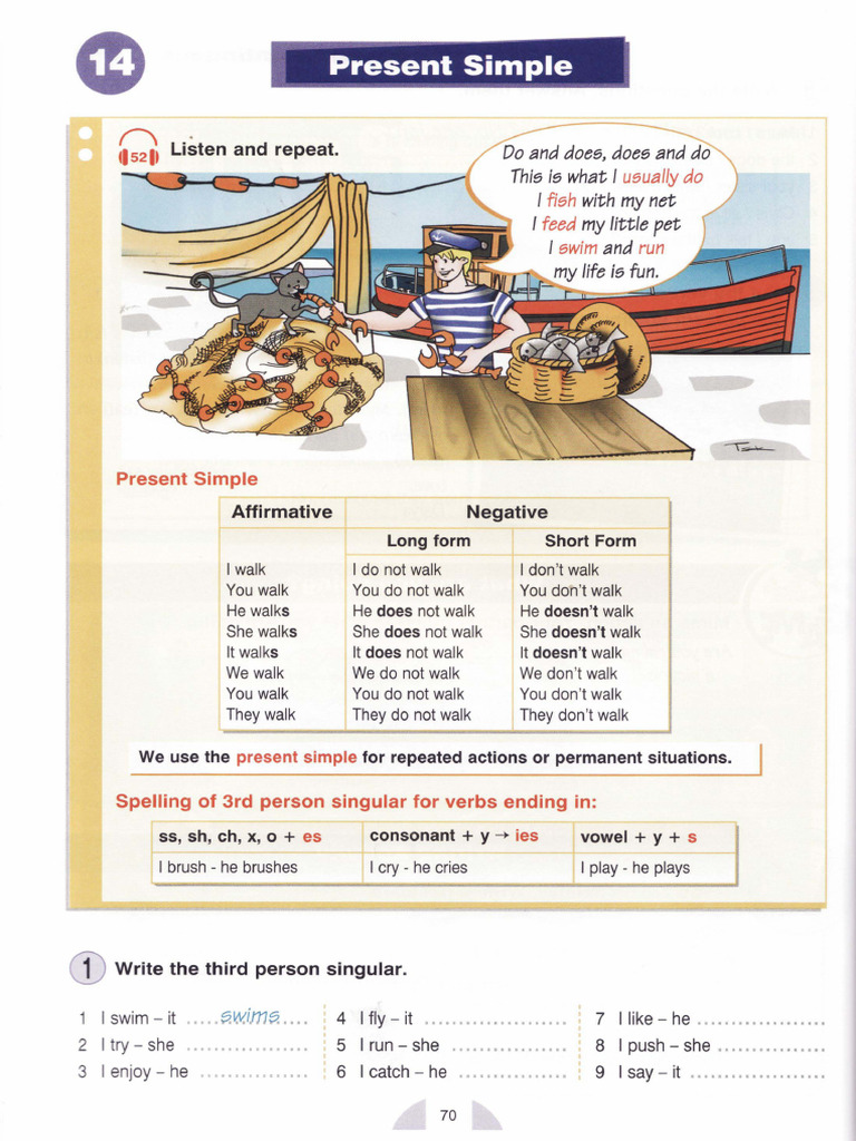 present simple | PDF