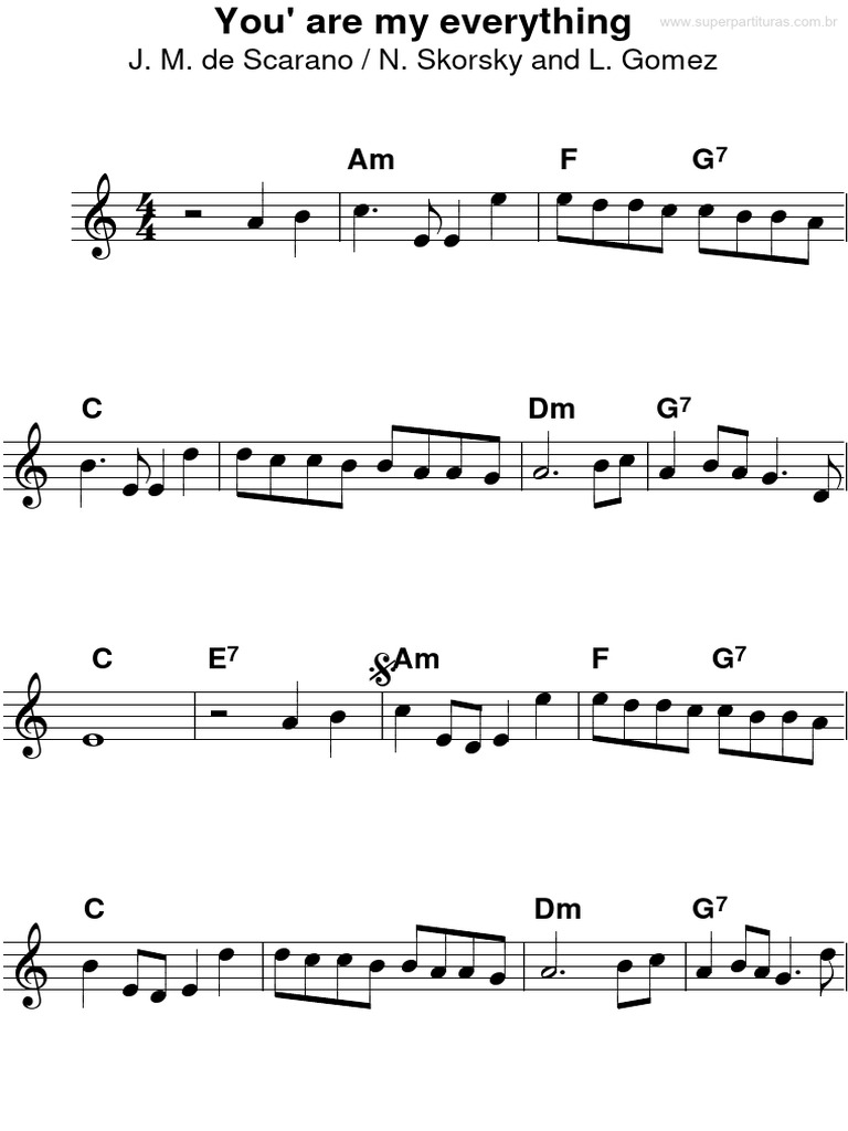 You Are My Everyting | PDF