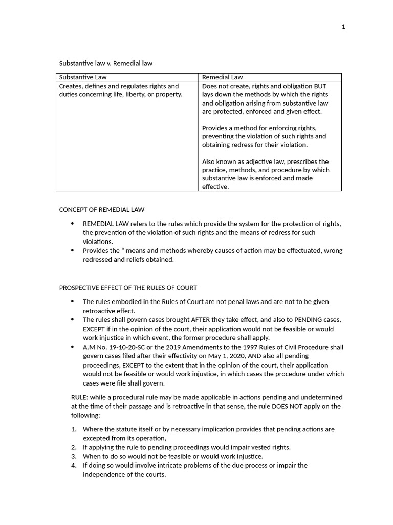 Civil pro-notes | PDF