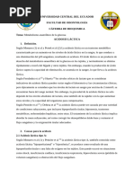 Hiperlactatemia: Causas y Tratamiento | PDF | Ácido láctico | Fisiología