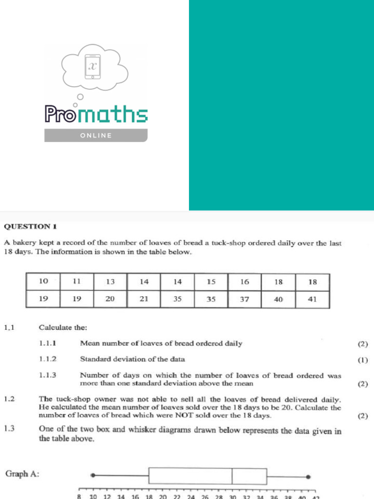 Grade - 12 - Promaths - Mathematics - Assessment - 6 - Diagnostic ...