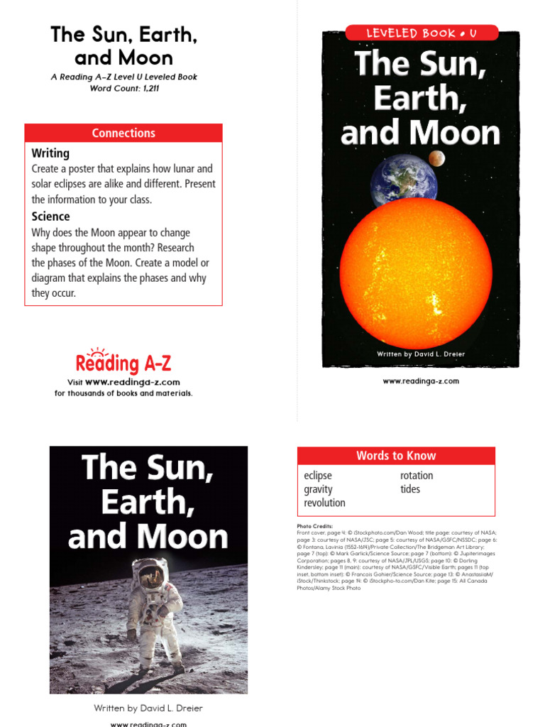 Raz Lu00b Sunearthmoon CLR | PDF | Moon | Science & Mathematics