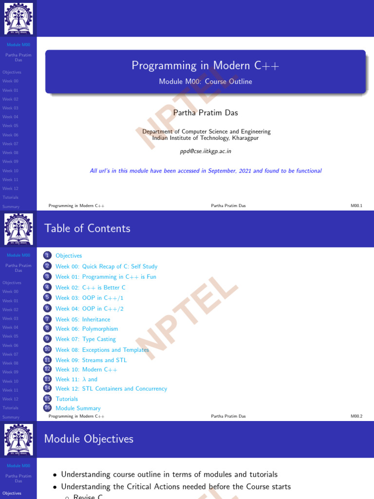 Module 00 | PDF | C++ | Method (Computer Programming)
