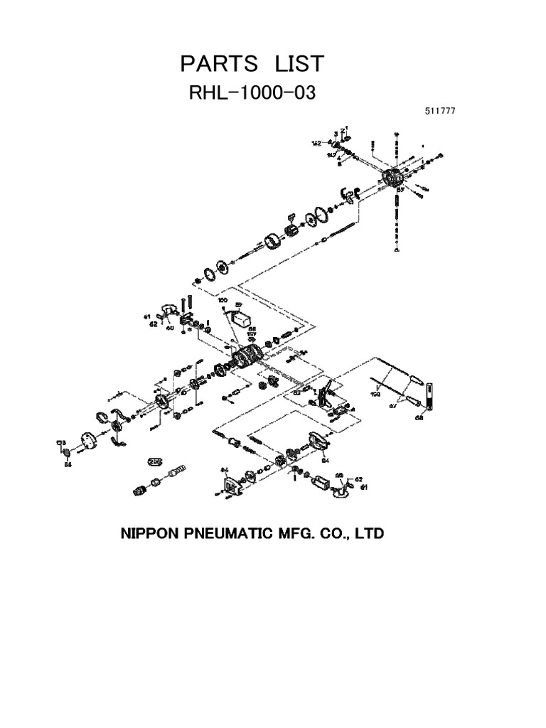 NPK RHL-1000 Despiece | PDF